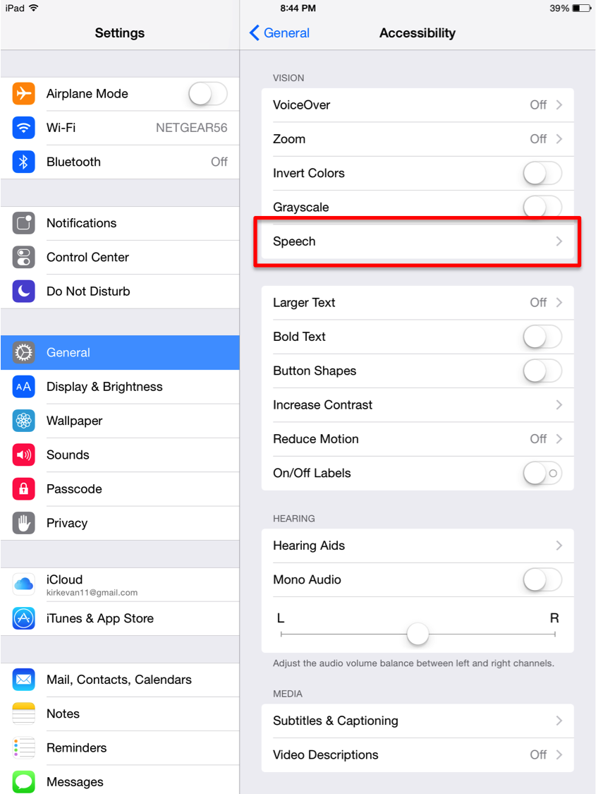 How to Have Your iPad or iPhone Read to You – Kirk E. Miller